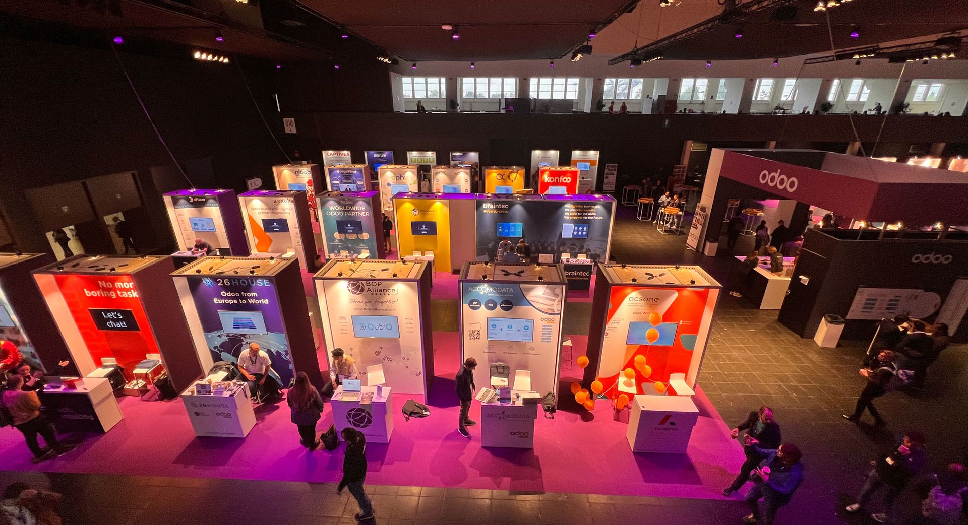 braintec at the Odoo Experience in Brussels