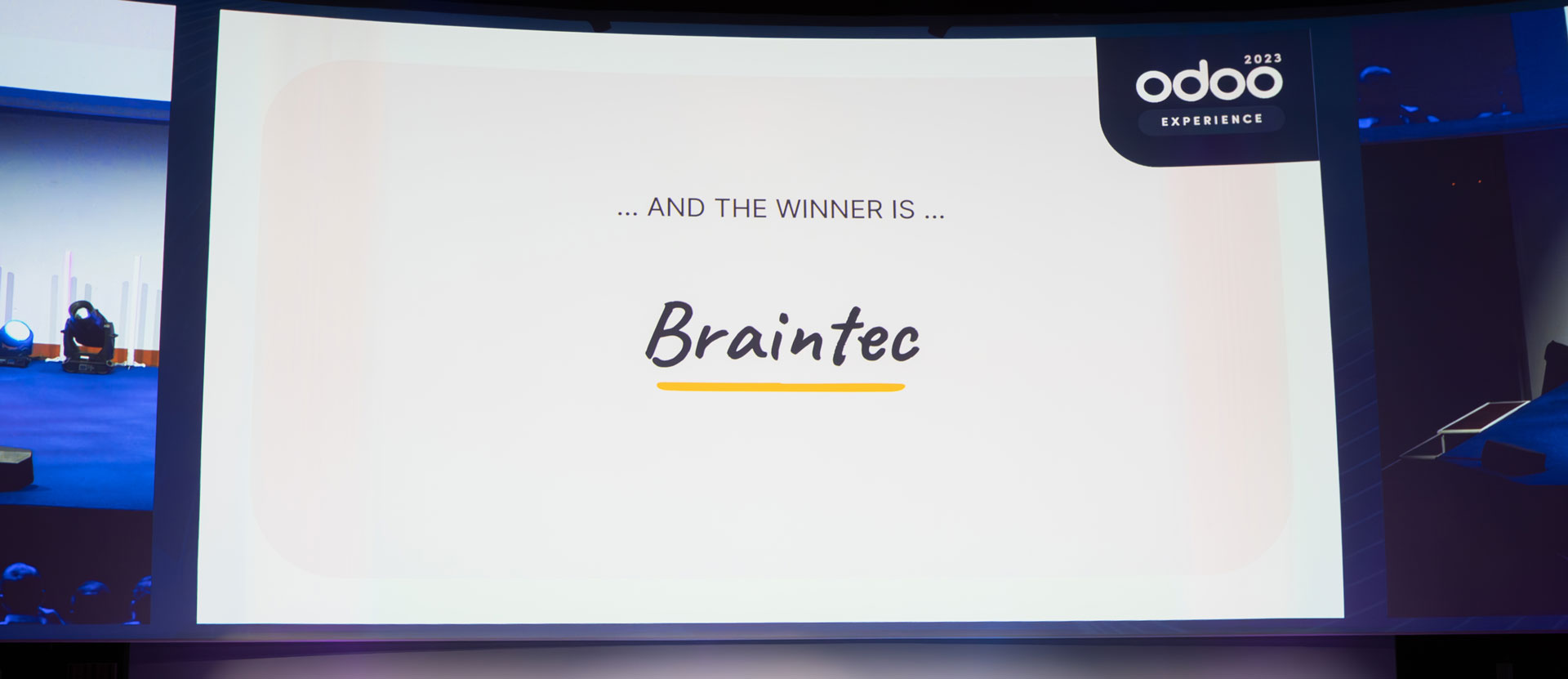 braintec is "Best Odoo Partner Europe 2023"