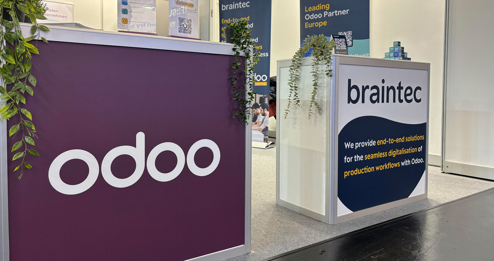 braintec at the Odoo Business Shows 2025 | braintec AG